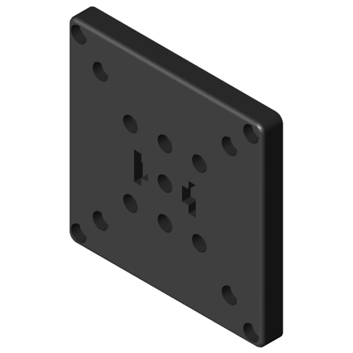 Monitor Adapter 8 VESA 75-100 PA » AluFlex Group