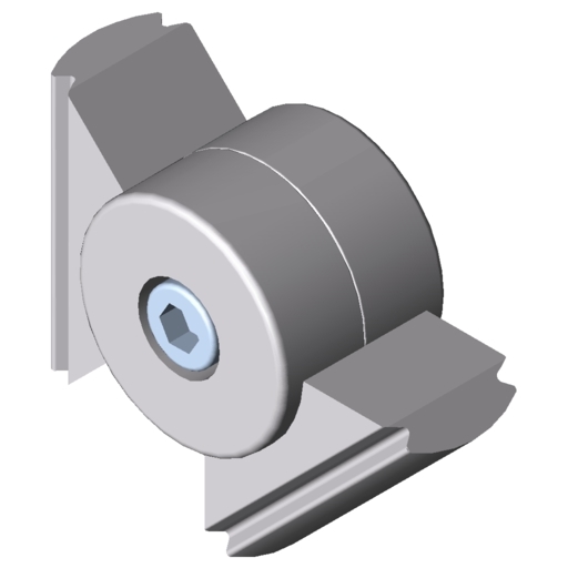 Angle Fastener D30 » AluFlex Group