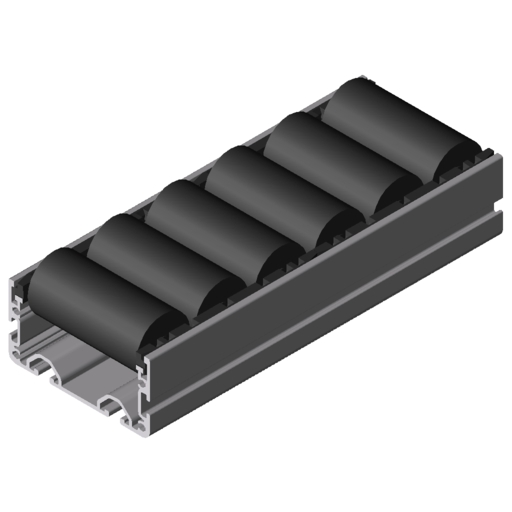 Roller Conveyor 6 80x40 E D30 ESD » AluFlex Group