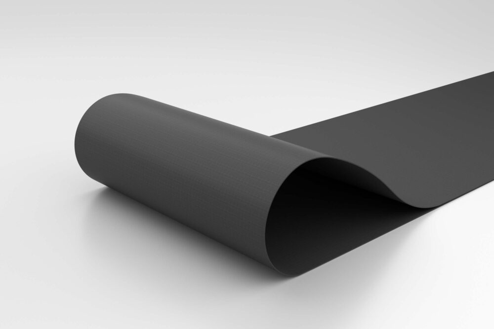 Flat Conveyor Belt PUR ESD, accumulating -400, black » AluFlex Group