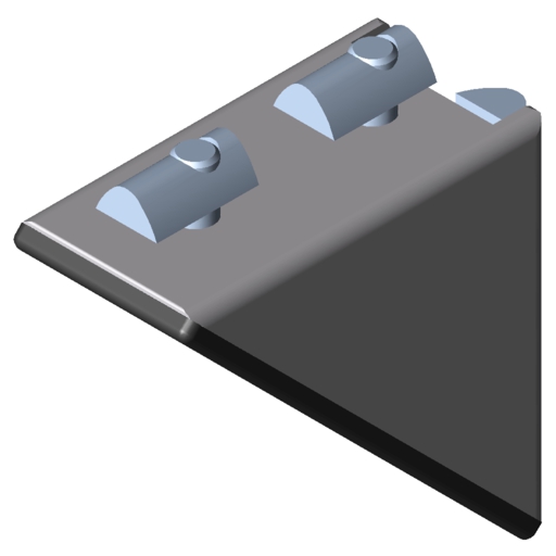 Angle Bracket Set 8 80x80 » AluFlex Group