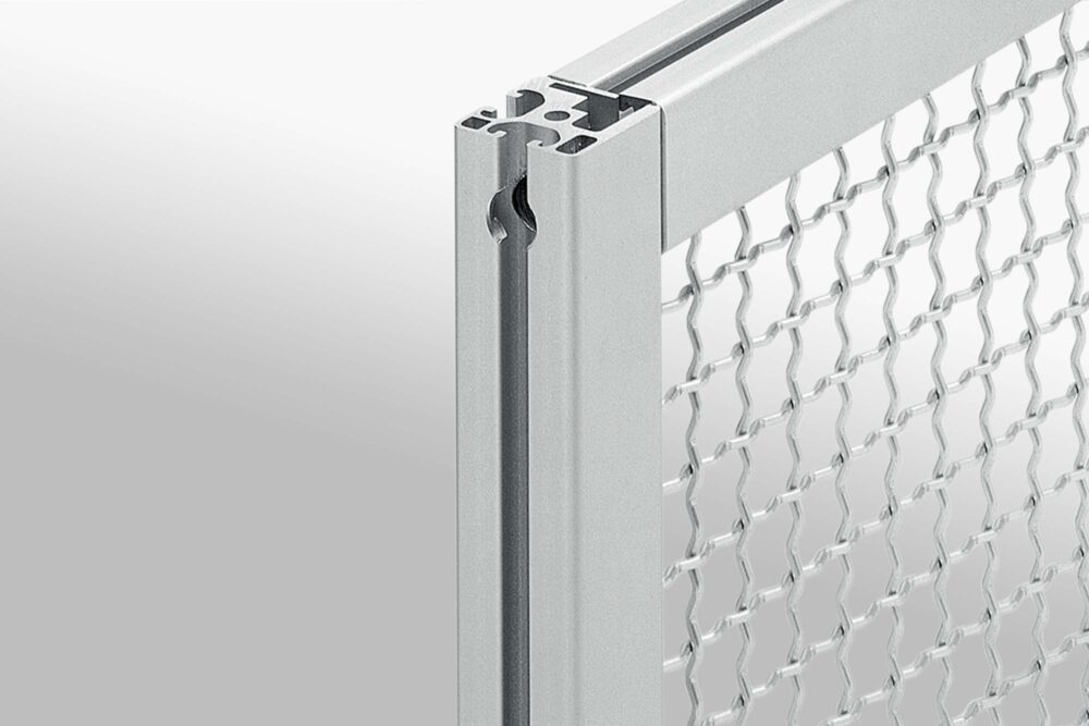 Clamp Profile 8 40x40, natural » AluFlex Group
