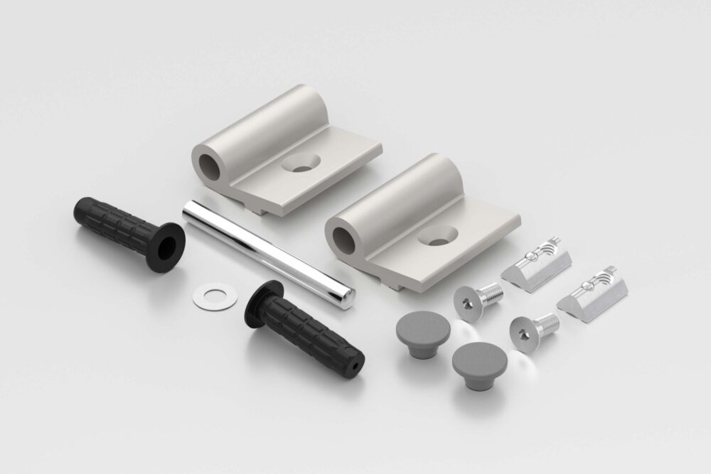 Hinge 6 Al PP0, light duty » AluFlex Group
