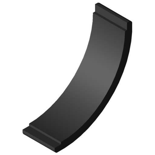 Conduit Inside Corner Filler Piece, black » AluFlex Group