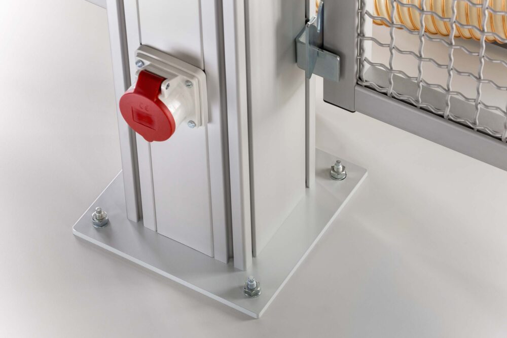Base Plate, Installation Column Profile » AluFlex Group