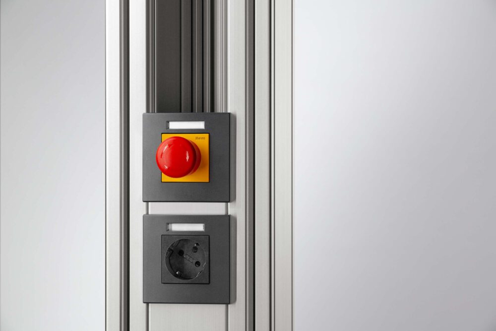 Emergency Stop Button, Turn-Release, 22mm » AluFlex Group