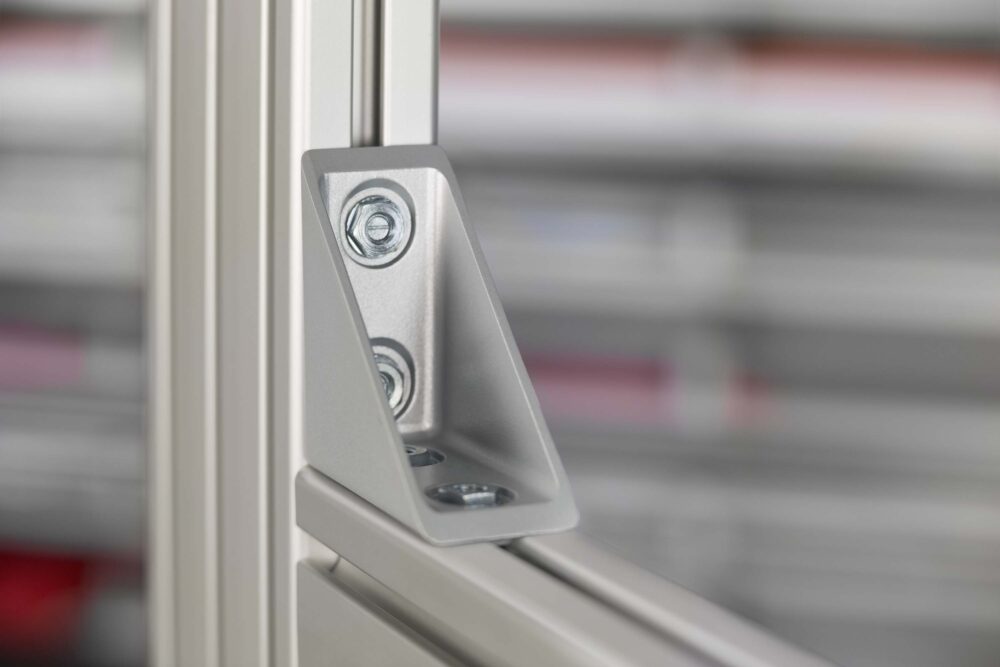 Automatic Angle Bracket Set 8 80x80 Al » AluFlex Group