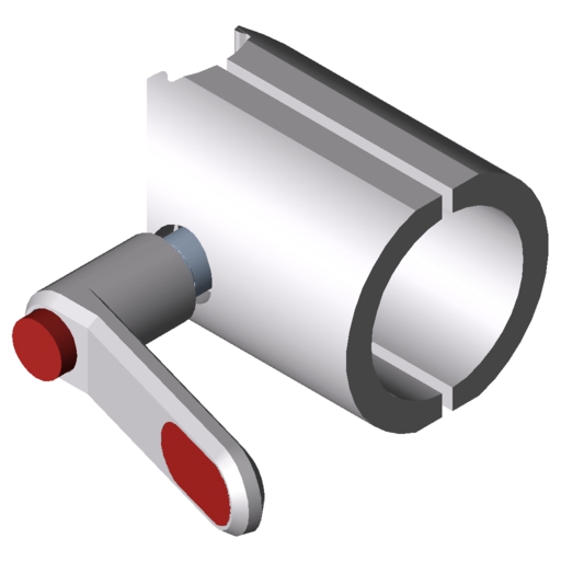 Fastener D30 with Clamp Lever » AluFlex Group