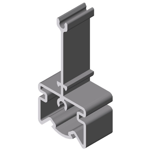 Guide Rail z Al, natural » AluFlex Group