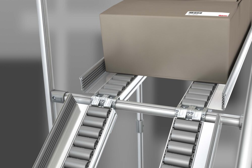 Roller Conveyor 6 80x40 E D30 » AluFlex Group