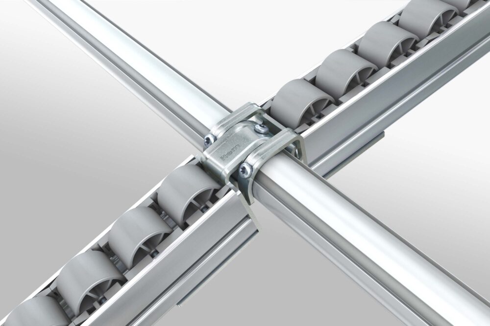 Roller Conveyor 6 Al Fastening Bracket I D30 » AluFlex Group