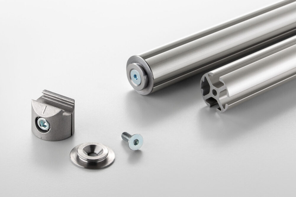 Fastener D30, internal, Connector M6-12 » AluFlex Group