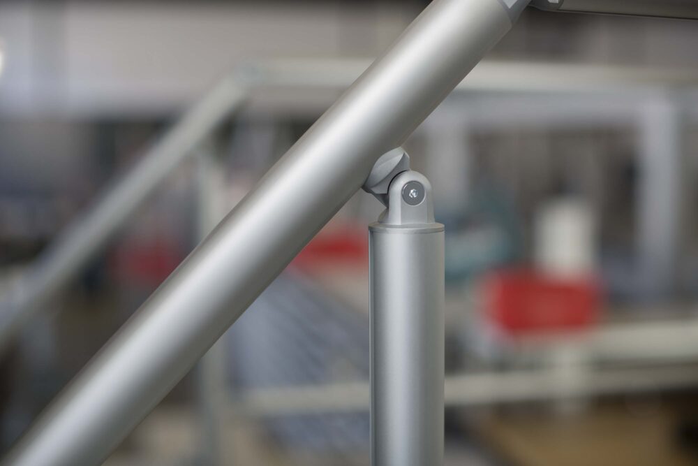 Stanchion Angle Fastener » AluFlex Group