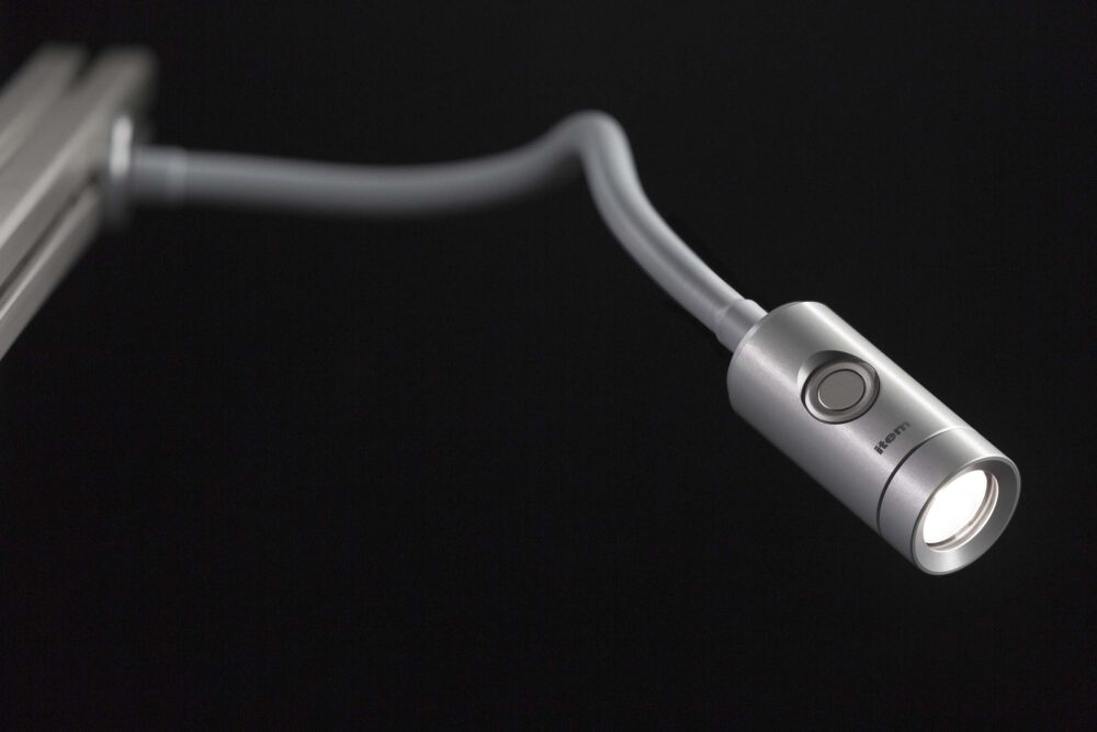 Spotlight 6W LED 35° with Flexible Tube » AluFlex Group